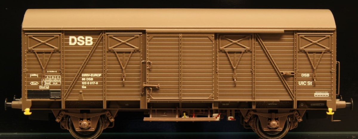 Gs 01 86 123 0 017-0 serie III DSB vogn UIC nr. - MCK modeltog ...