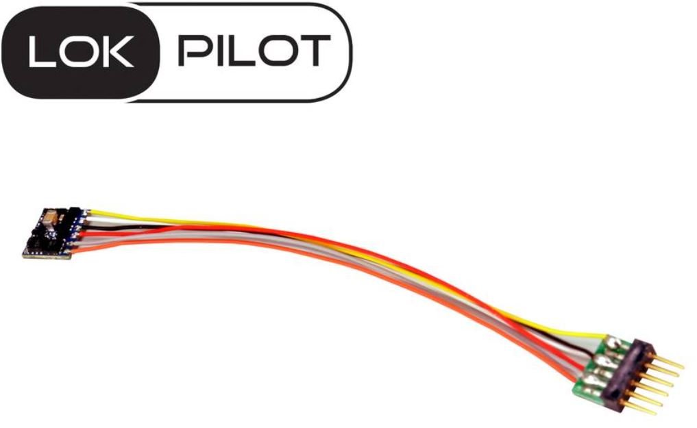Lokpilot V5 multi m/ledning micro - Dekoder og tilbehør - Felderbanen
