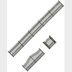 Havehegn "metal" 684 mm, - Faller tilbehør - Felderbanen