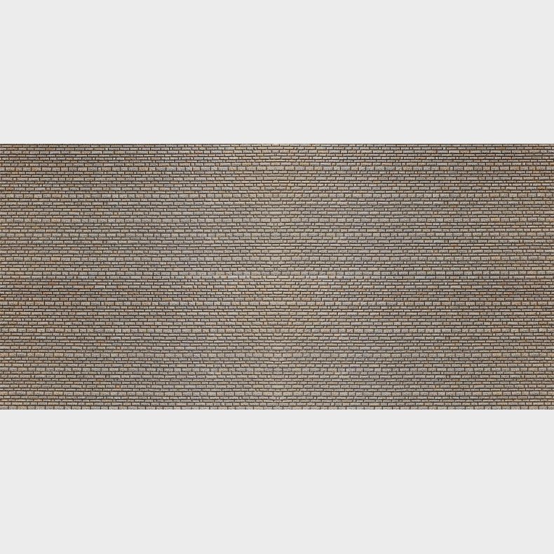 Murplade karton, Naturstein-Quader, 250 x 125 mm - Faller N skala ...