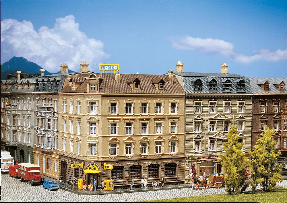 Posthus, 127 x 100 x 115 mm - Faller N skala - Felderbanen