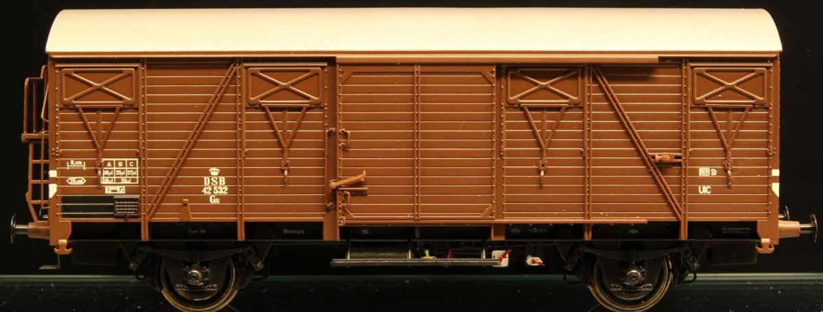 Gs 42532 DSB serie II vogn - MCK modeltog - Felderbanen