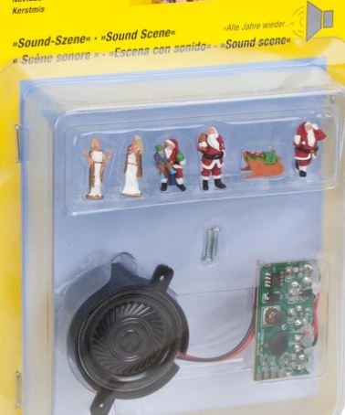 Sound scene jul - Figurer H0 skala 1:87 Noch - Felderbanen